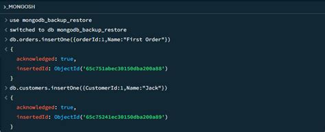 How To Backuprestore Mongodb Database And Collections