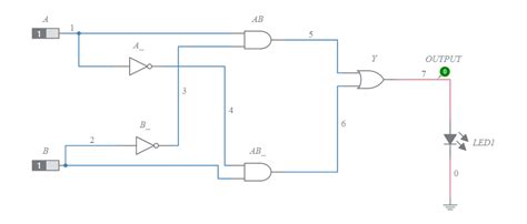 XOR Gate By Using Basic Gates Multisim Live XOR Gate By Using Basic Gates Multisim Live
