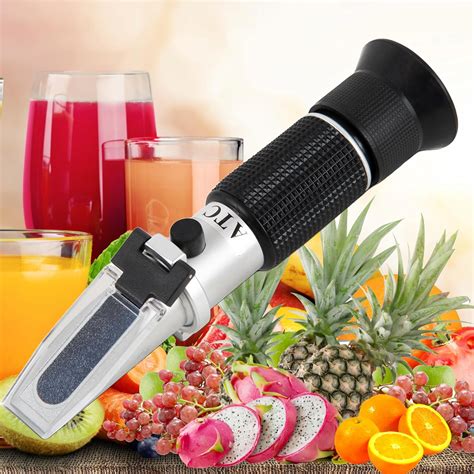 Labart Brix Refractometer With Atc Handheld Brix Meter 0 32 Portable