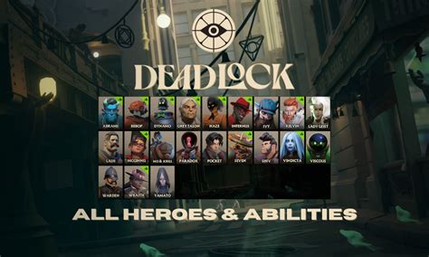 Deadlock Heroes All Characters And Their Abilities Beebom