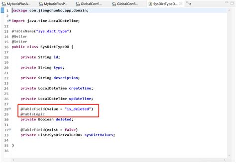 Mybatis Plus 3 逻辑删除logic Delete Value Csdn博客