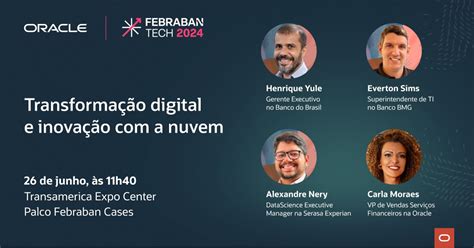 Tatiane Lourenço Costa No Linkedin Febrabantech2024 Oracle