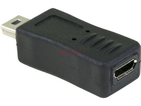 Micro USB Female To Mini USB Male Adapter Converter For Data