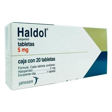 Haldol 5 Mg 20 Tabletas Walmart En Línea