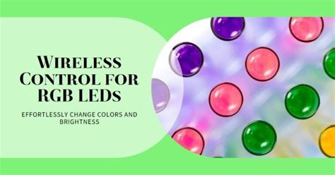 how to control rgb led wirelessly compileiot