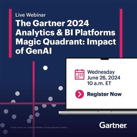 Gartner On Linkedin Gartnerda Genai Analytics Webinar