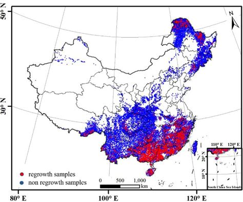Distribution Map Of Validation Samples 270 Download Scientific Diagram