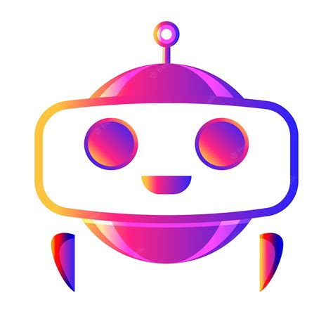 premium vector chat bot robot vector colorful style isolated