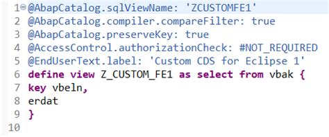 Can T Create An OData Service For CDS View With A SAP Community