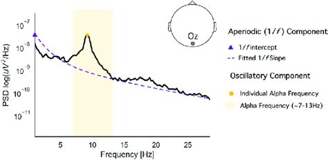 Example Schematic Of Aperiodic 1 F Components And Individual Alpha