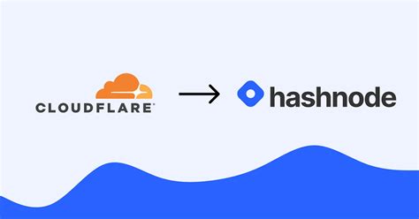 how to map a domain to hashnode through cloudflare