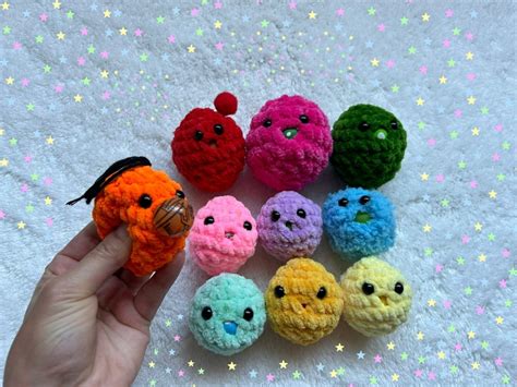 Crochet Stress Blob Pattern Blobs Pattern Crochet Pattern Amigurumi Toy