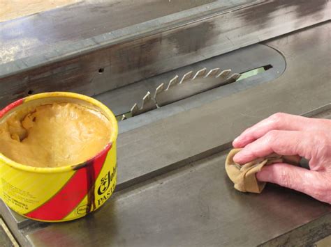 How To Remove Rust From A Table Saw