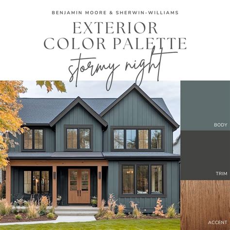 Exterior House Color Schemes Benjamin Moore Transform Your Homes Curb