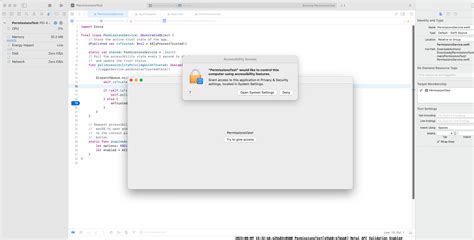 Swift Trying To Add My App To System Settings Privacy And Security Accessibility List Is