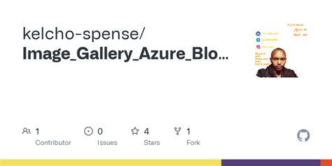 GitHub Kelcho Spense Image Gallery Azure Blob Storage Educator Developer Blog