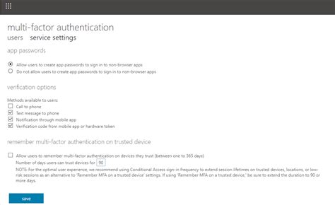 unable to use the app passwords feature microsoft qanda