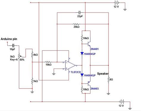 Is This An Appropriate Circuit To Drive My 8 Ohm Speaker Using PWM Audio Arduino Forum