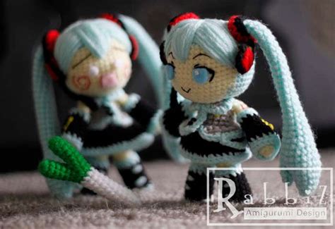 Pdf Amigurumi Miku Pattern Etsy