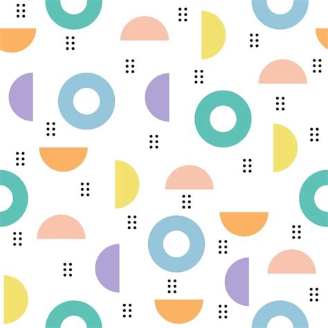 Premium Vector Abstract Minimalist Circle Shape Pattern 063