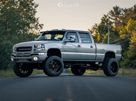 2007 Gmc Sierra 2500 Hd Classic With 22x14 76 Black Rhino Grimlock And