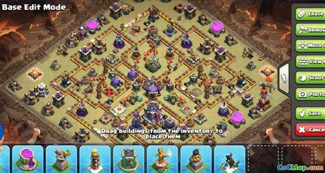 Coc Town Hall 15 Base Layouts And Links War Trophy And Map 31698
