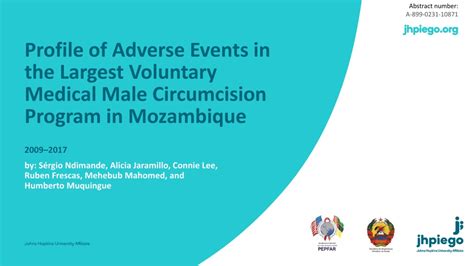 Ppt Profile Of Adverse Events In Mozambiques Vmmc Program 2009 2017