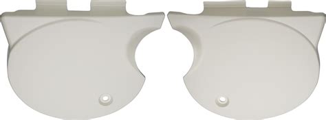 Side Cover Set Rhlh White Clean White 6 016 29537
