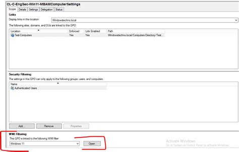 Group Policy With Wmi Filtering Windowstechno
