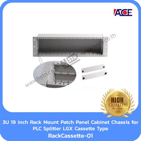 Rackcassette 01 3u 19 Inch Rack Mount Patch Panel Cabinet Chassis For