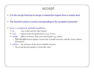 SocketProgramming TCP And UDP Overview Pdf Computer Networking Computing