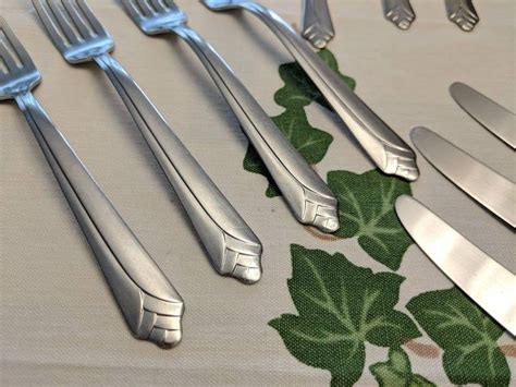 Vintage Stainless Steel Flatware Set