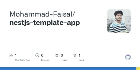 github mohammad faisal nestjs template app