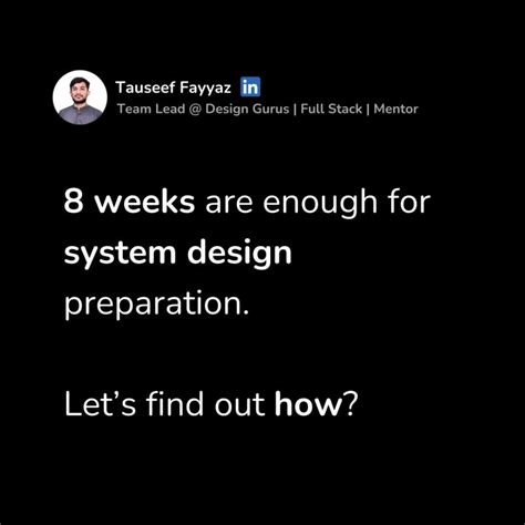 Systemdesign Interviewguide Learningroadmap Interviewstips Tauseef Fayyaz 22 Comments