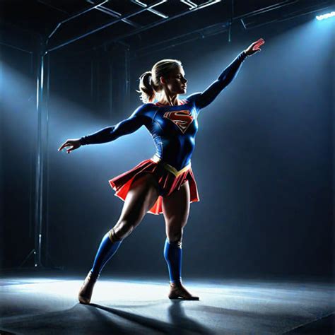 Supergirl As Gymnast 3 By Eastwood04 On Deviantart