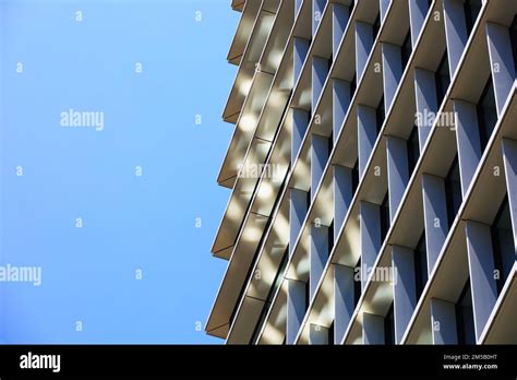 a close up photo of the outer wall of a three dimensional building