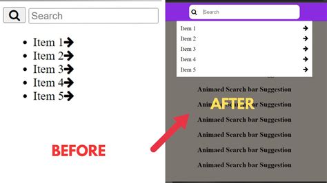 animated search bar suggestion in just 10 mins youtube