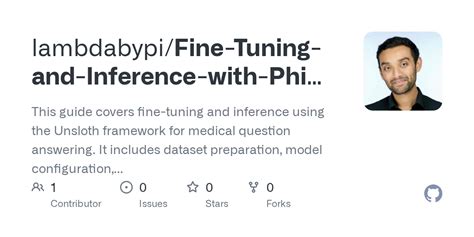 Github Lambdabypifine Tuning And Inference With Phi 35 Mini