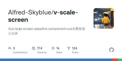 Github Alfred Skybluev Scale Screen Vue Large Screen Adaptive