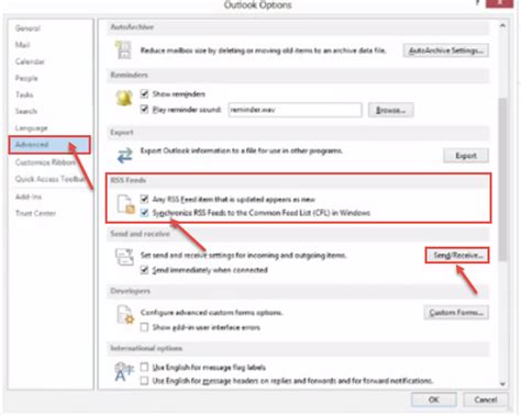 How To Add Rss Feed In Ms Outlook 2013 Outlook Consulting