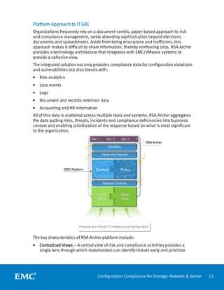 Configuration Compliance For Storage, Network & Server | PDF