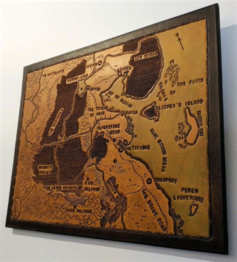These Custom Leather Maps Are A Truly Unique T