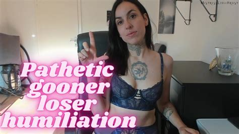Pathetic Gooner Loser Humiliation Smaller File Version Mp4 Mistress Lydia Frost Clips4sale
