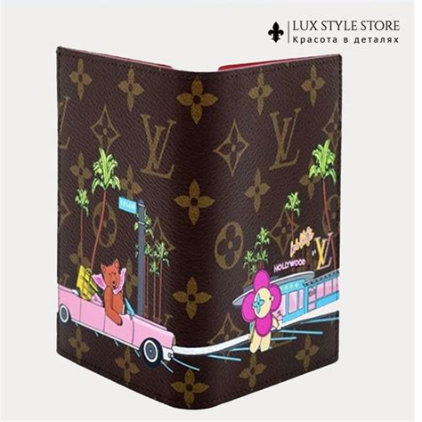 Louis Vuitton Обложка для паспорта - купить с доставкой по выгодным ...