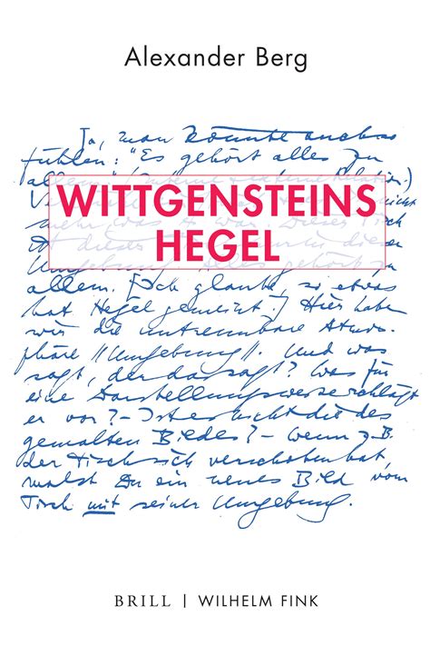 Wittgensteins Hegel Brill