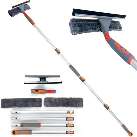 Professional Window Squeegee Cleaner 2 In 1 Shower Squeegee With