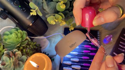 Asmr Doing My Nails 💅 Youtube