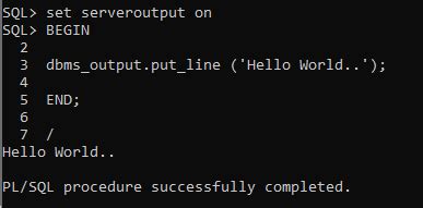 How To Run PL SQL Code With Command Line
