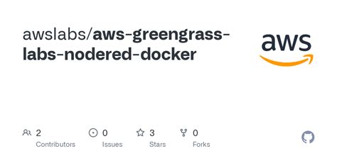 Github Awslabsaws Greengrass Labs Nodered Docker