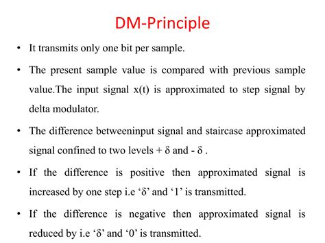 Delta Modulation And Adaptive Delta Mpptx Digital Audio Computer